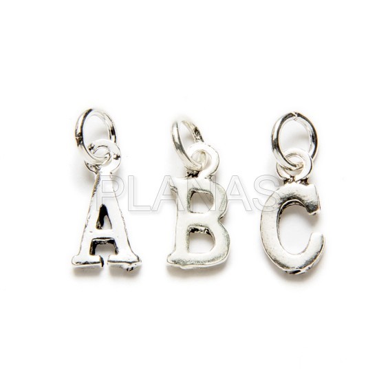 Mini Letras en Plata de Ley
